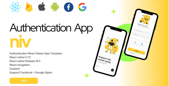 niv | Authentication React Native App Template | Graphicfort niv | Authentication React Native App Template | Graphicfort